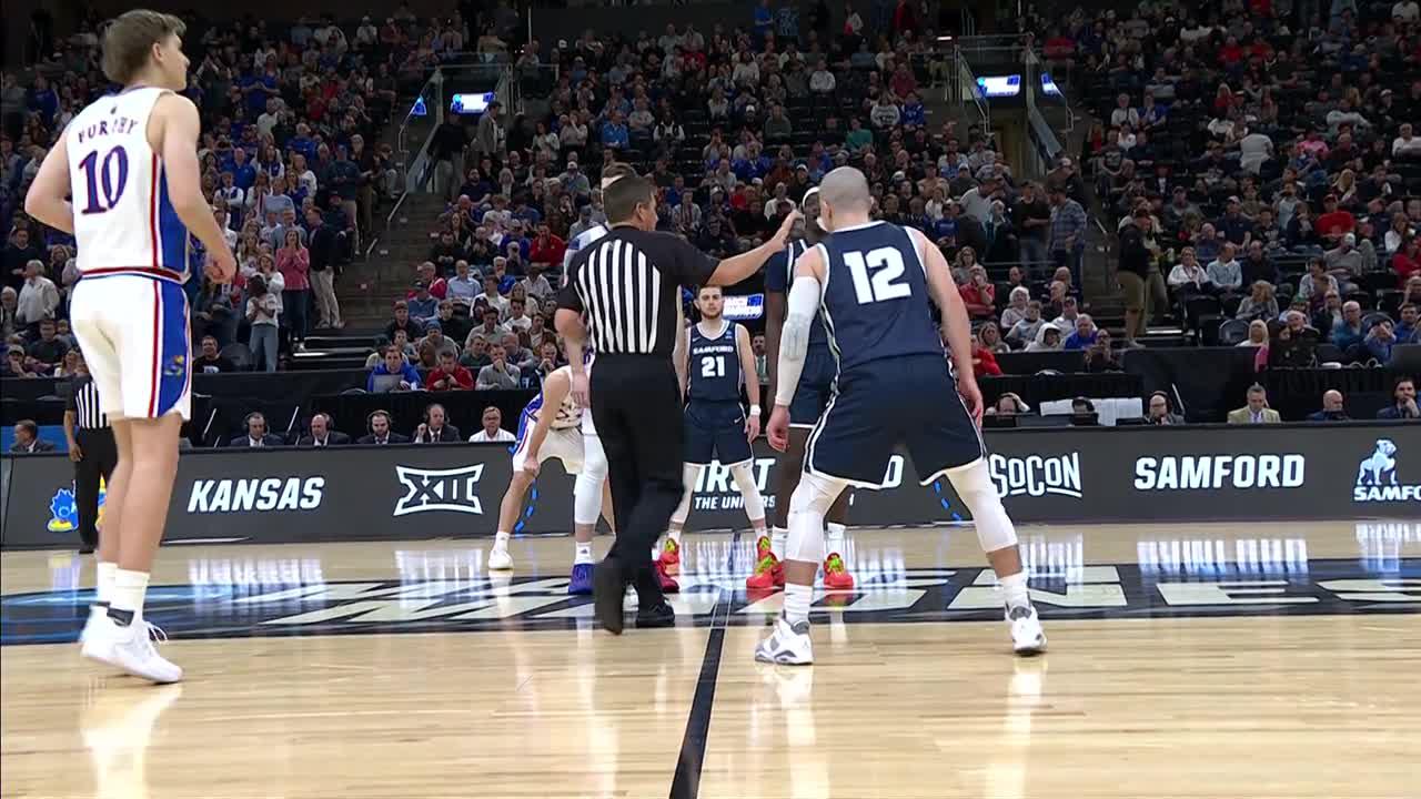 Kansas Jayhawks vs. Samford Bulldogs