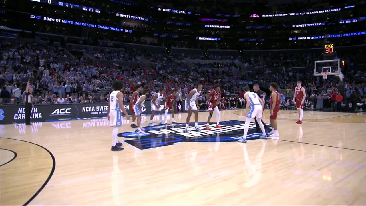 North Carolina Tar Heels vs. Alabama Crimson Tide